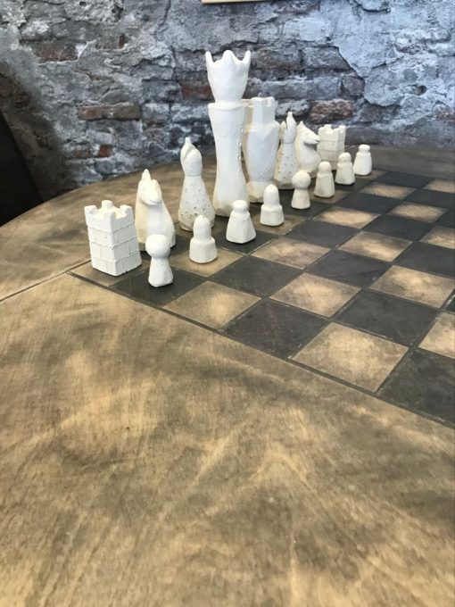 Table d'Echec Moderne et Pièces d'Echecs Originales