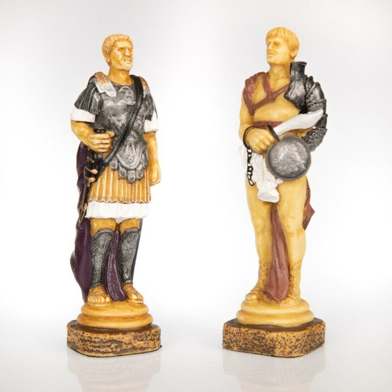 Jeu d'Echecs en Résine Spartacus